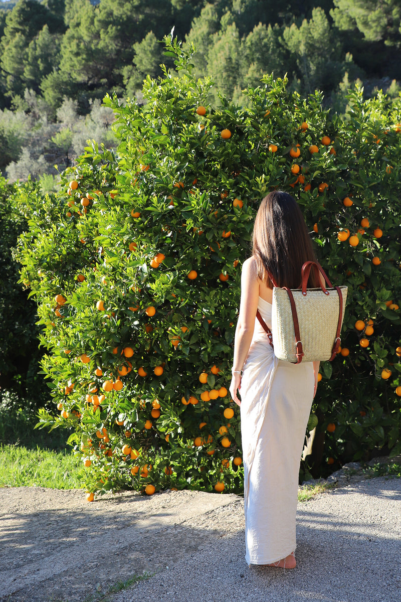 Yucatán Backpack | Artisan-Made Basket Backpack – Tierra y Mano